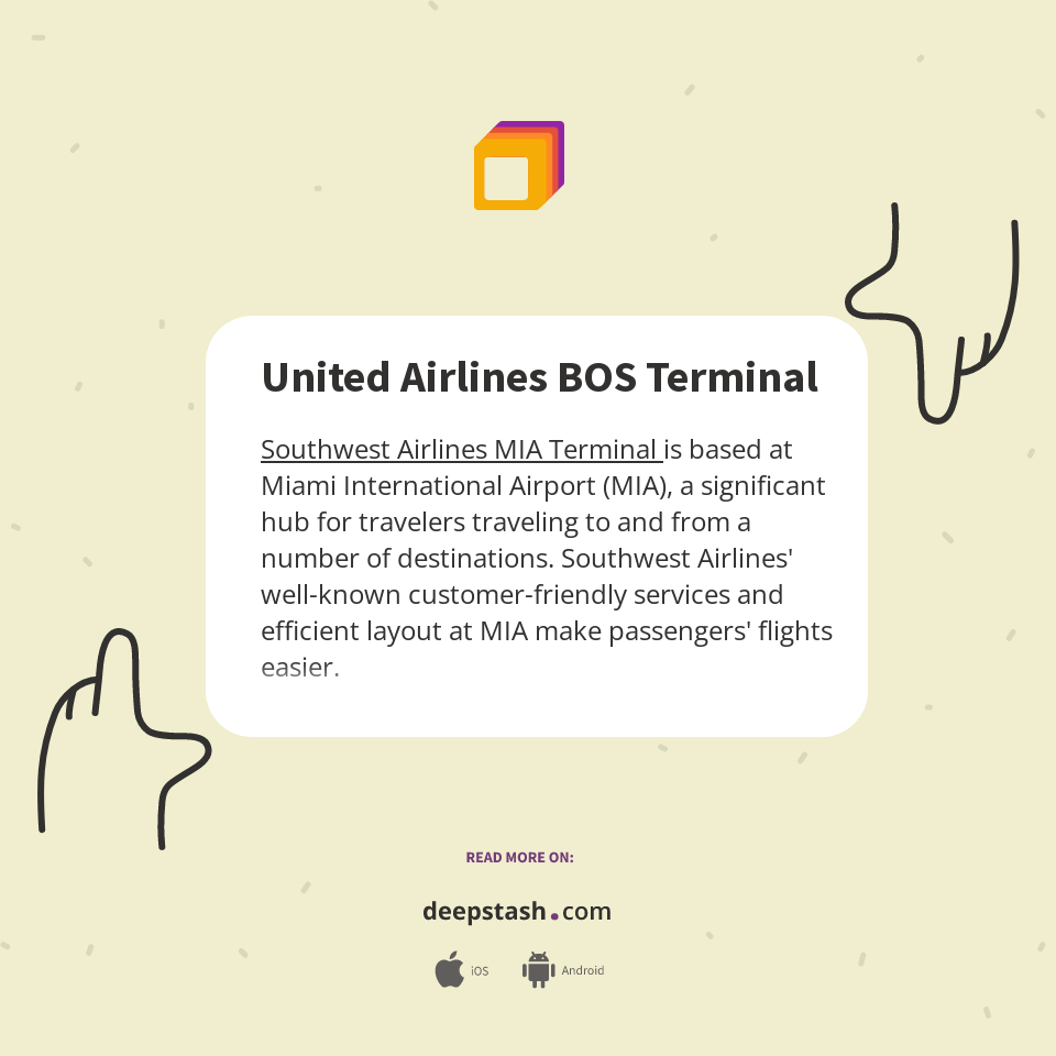 United Airlines BOS Terminal - Deepstash