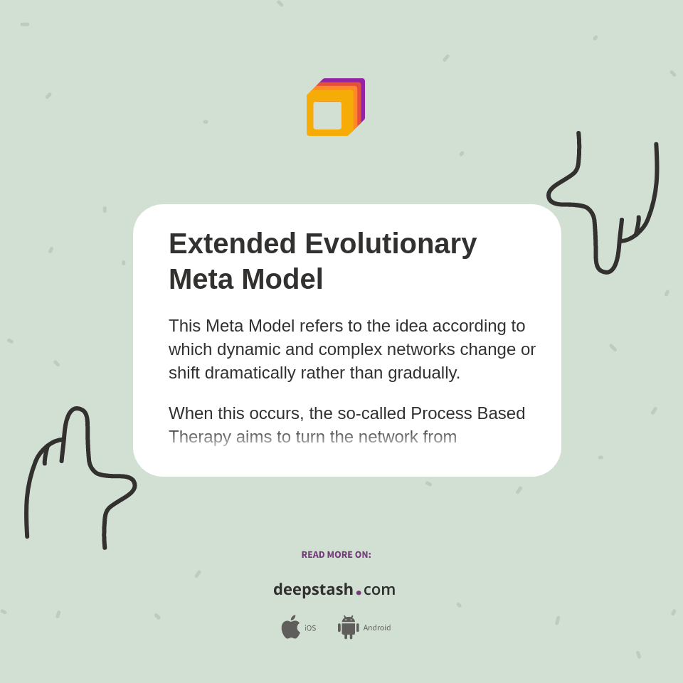 Extended Evolutionary Meta Model Deepstash