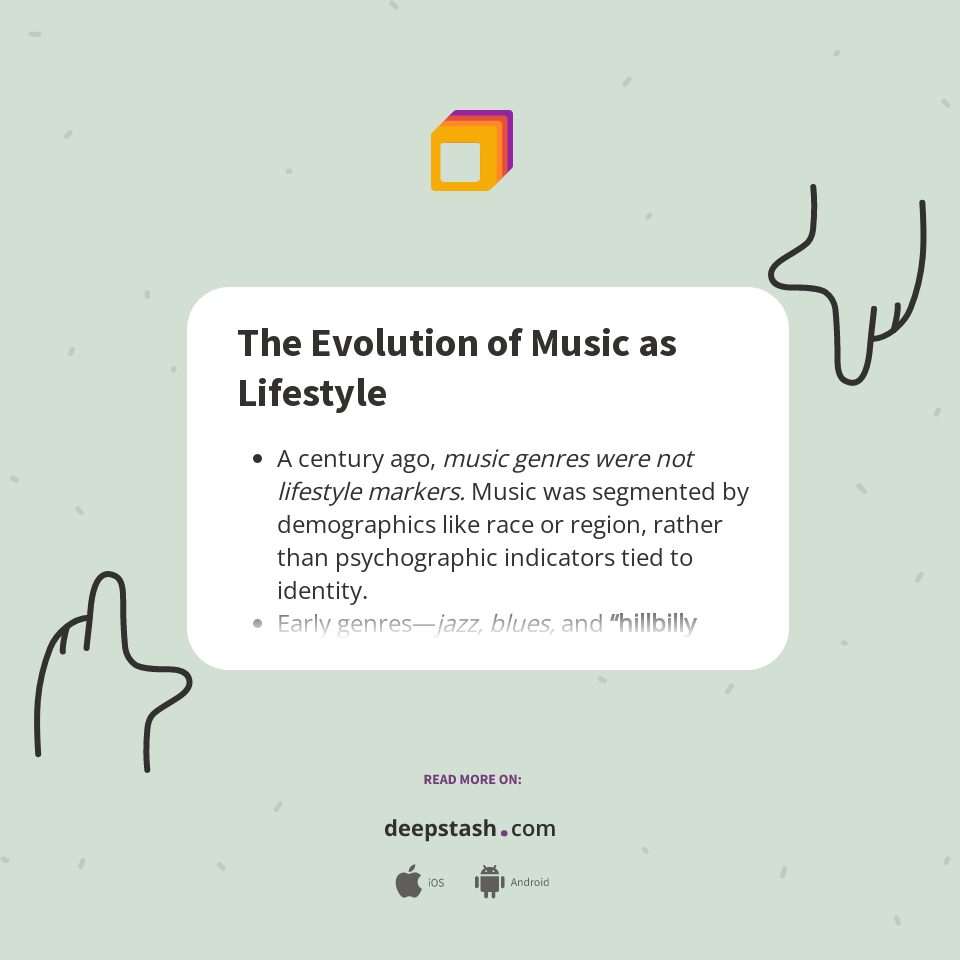 The Evolution of Music as Lifestyle - Deepstash