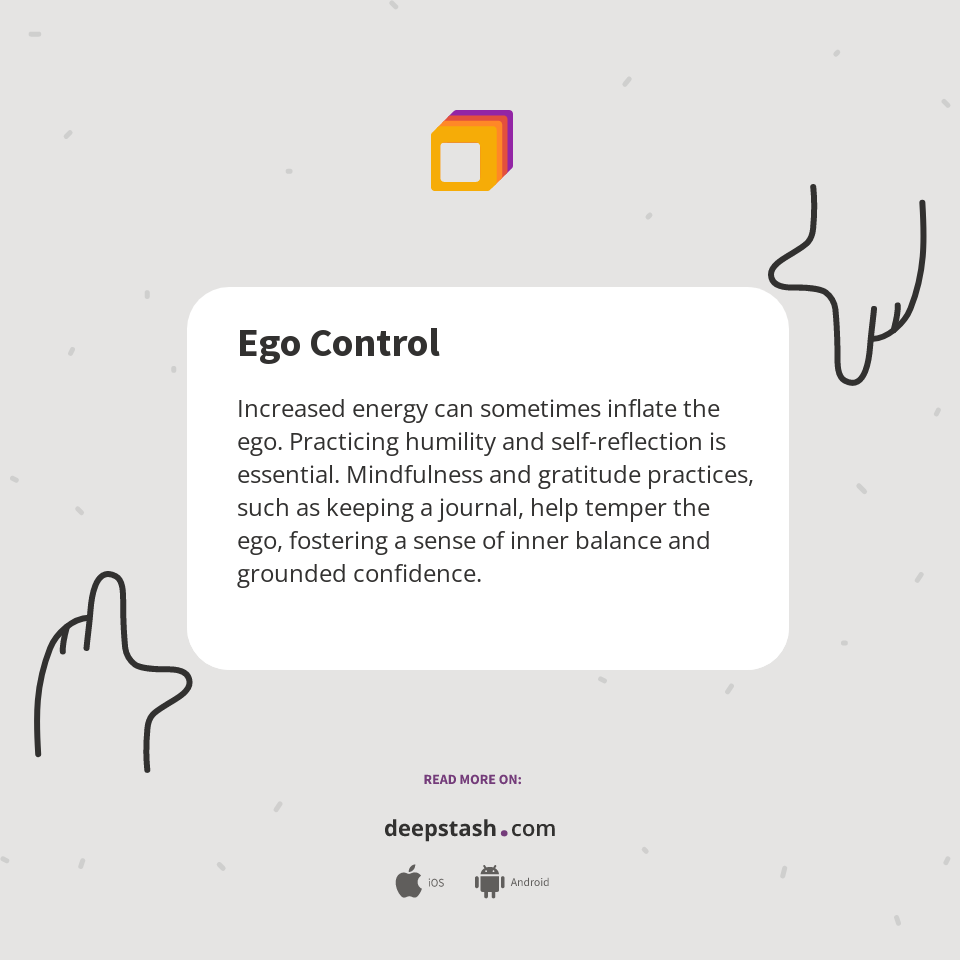 Ego Control - Deepstash