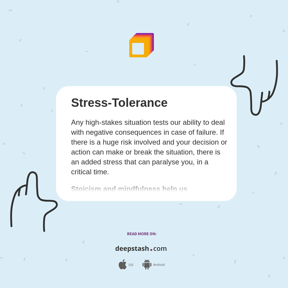 Stress-Tolerance - Deepstash