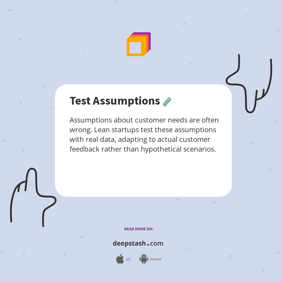 Test Assumptions 🧪 - Deepstash