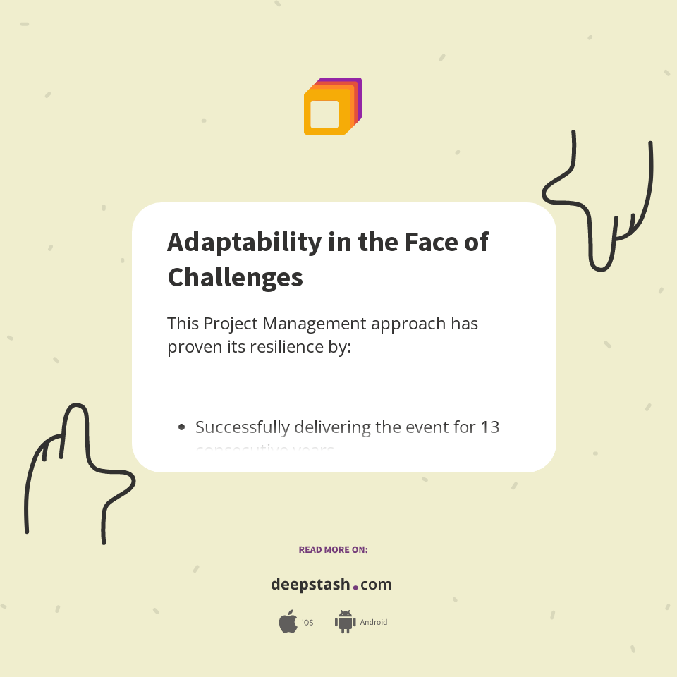 Adaptability in the Face of Challenges - Deepstash