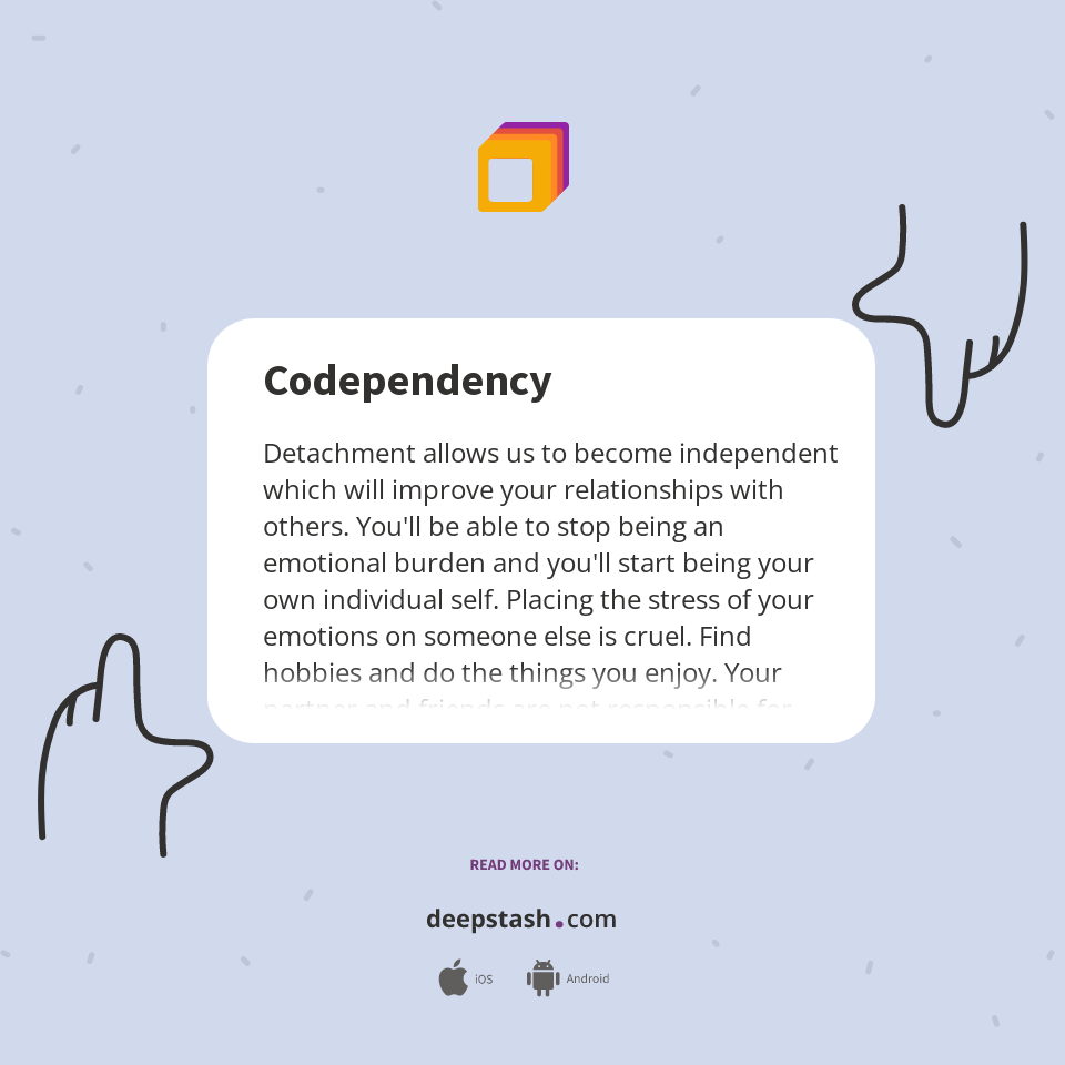 Codependency - Deepstash