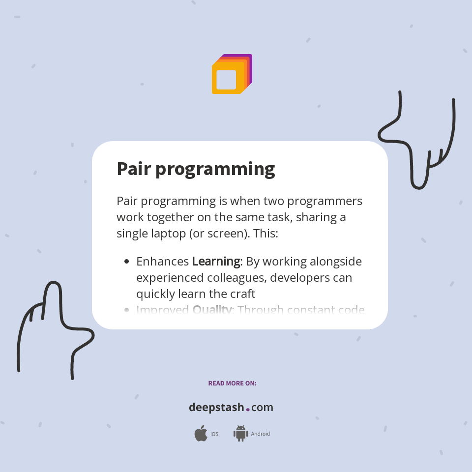Pair programming - Deepstash