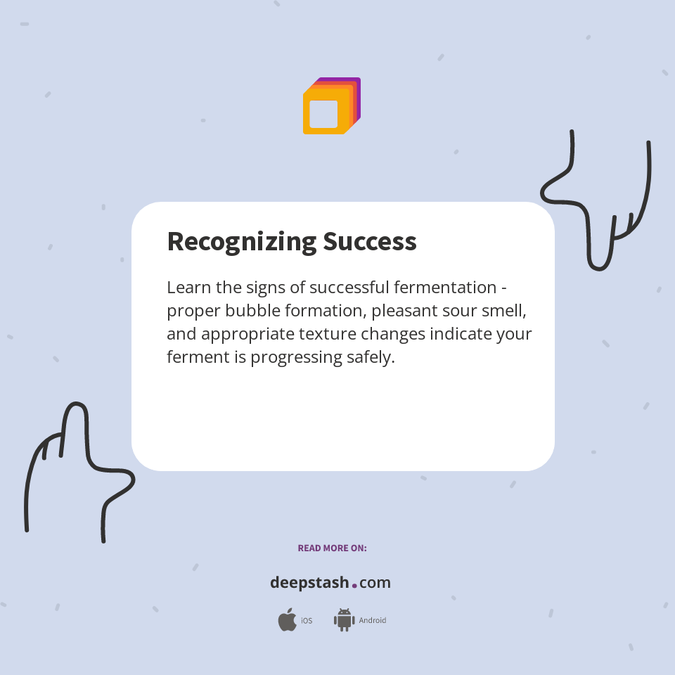 Recognizing Success - Deepstash