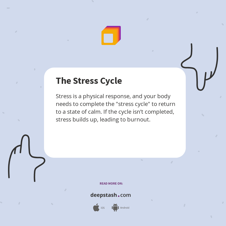 The Stress Cycle - Deepstash