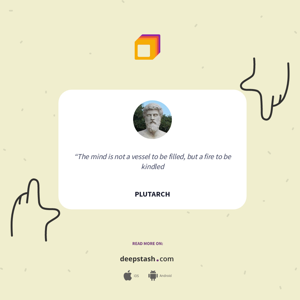 Quote by PLUTARCH - Deepstash