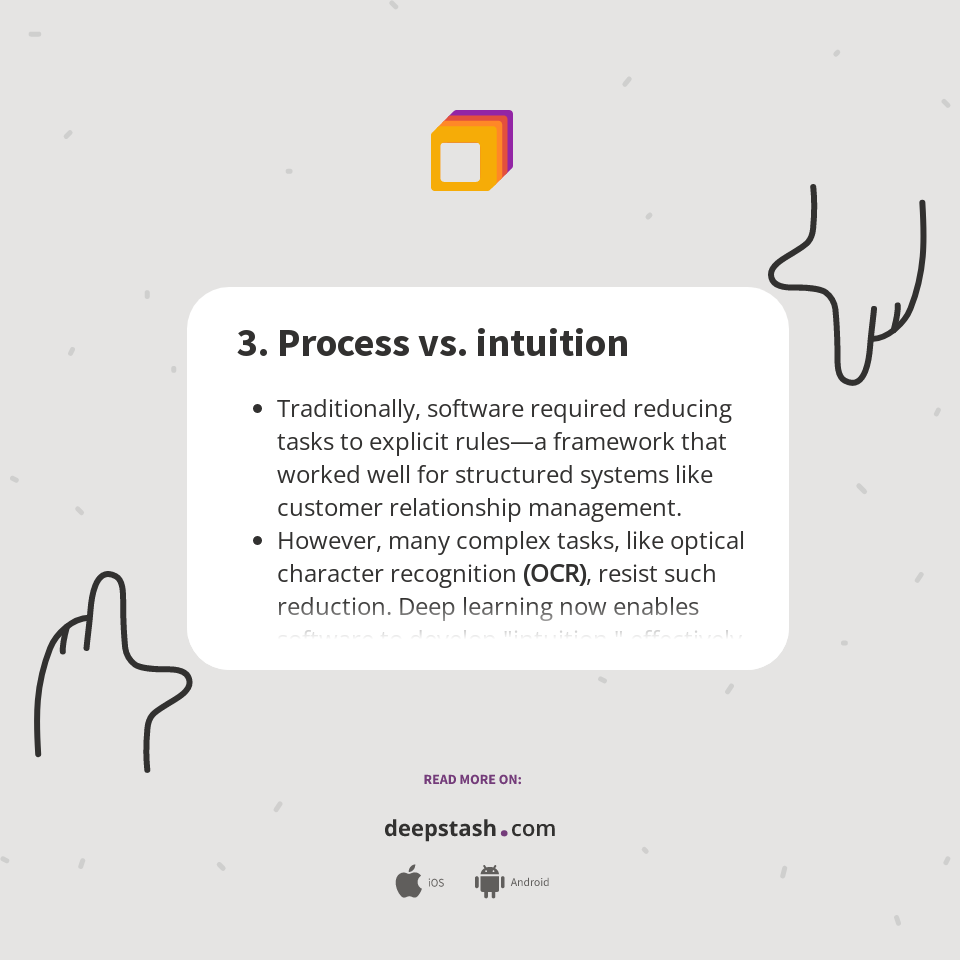 3. Process vs. intuition - Deepstash