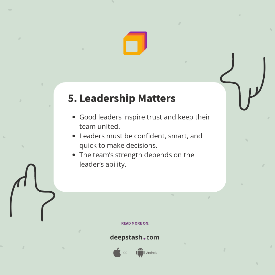 5. Leadership Matters - Deepstash