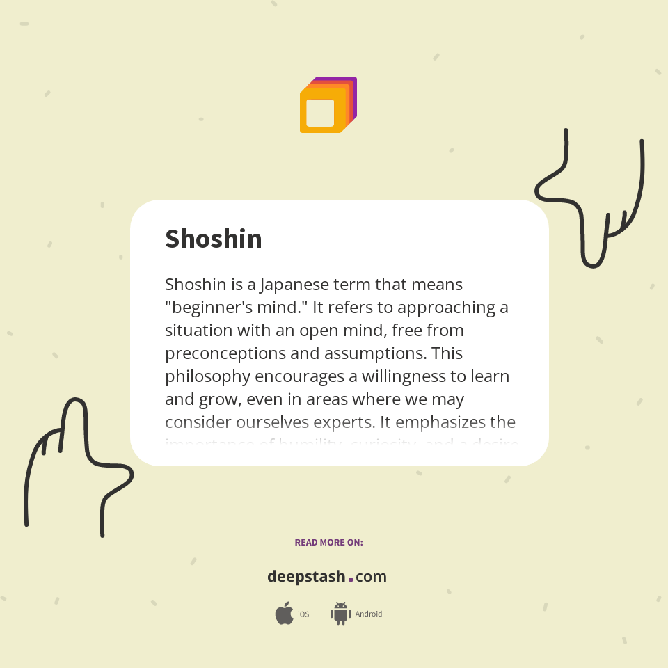 Shoshin - Deepstash