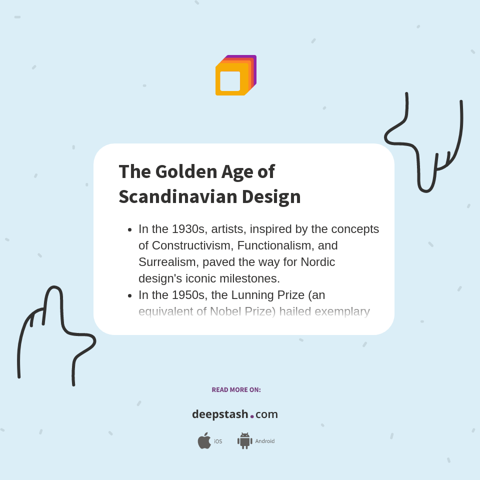 The Golden Age of Scandinavian Design - Deepstash