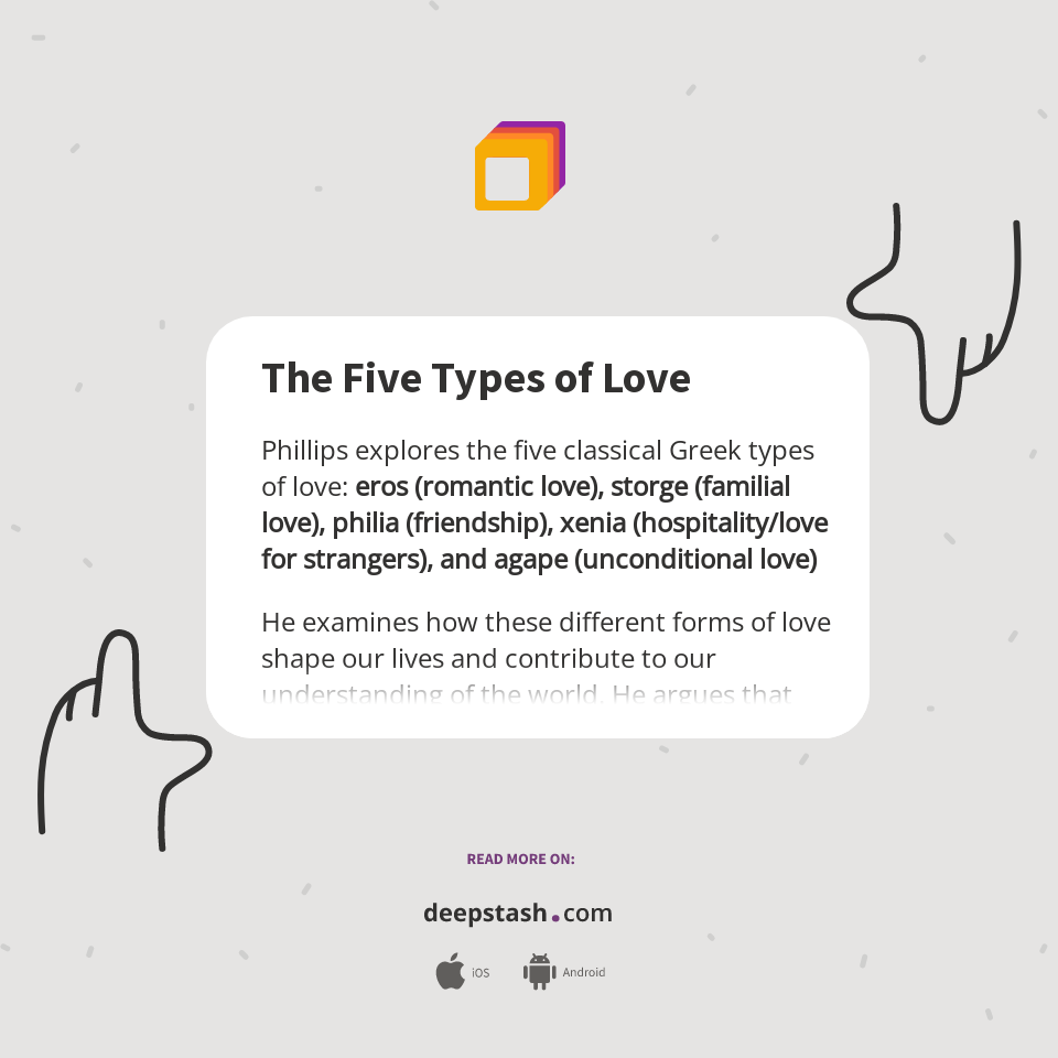 The Five Types of Love - Deepstash