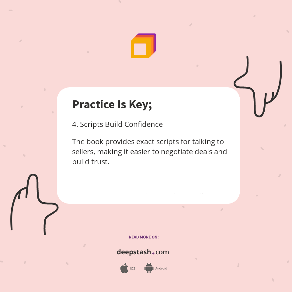 Practice Is Key; - Deepstash