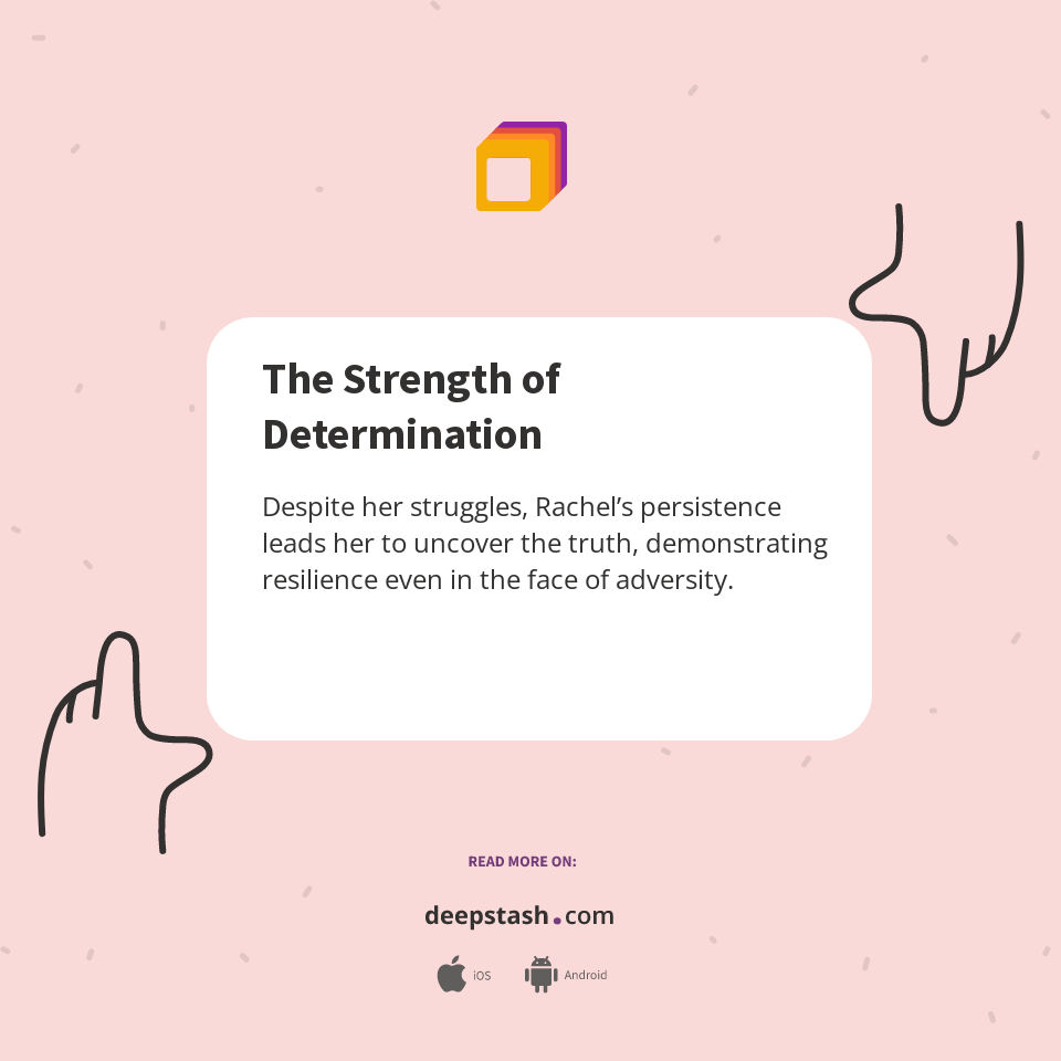 The Strength of Determination - Deepstash