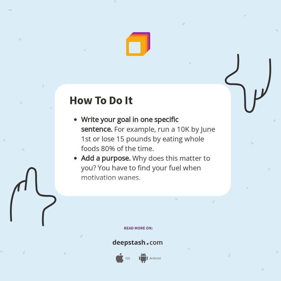 How To Do It - Deepstash