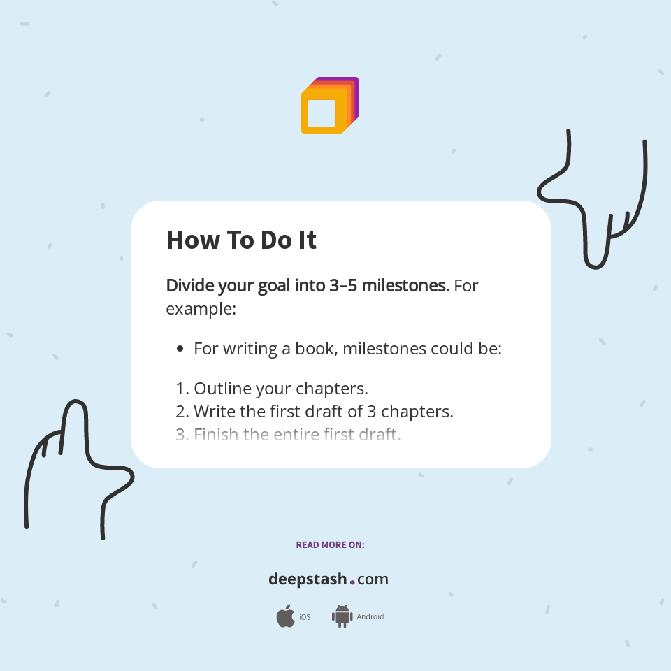 How To Do It - Deepstash