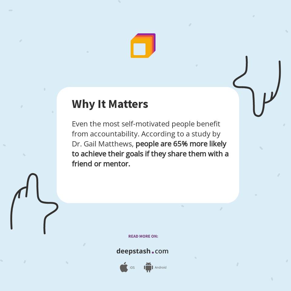 Why It Matters - Deepstash