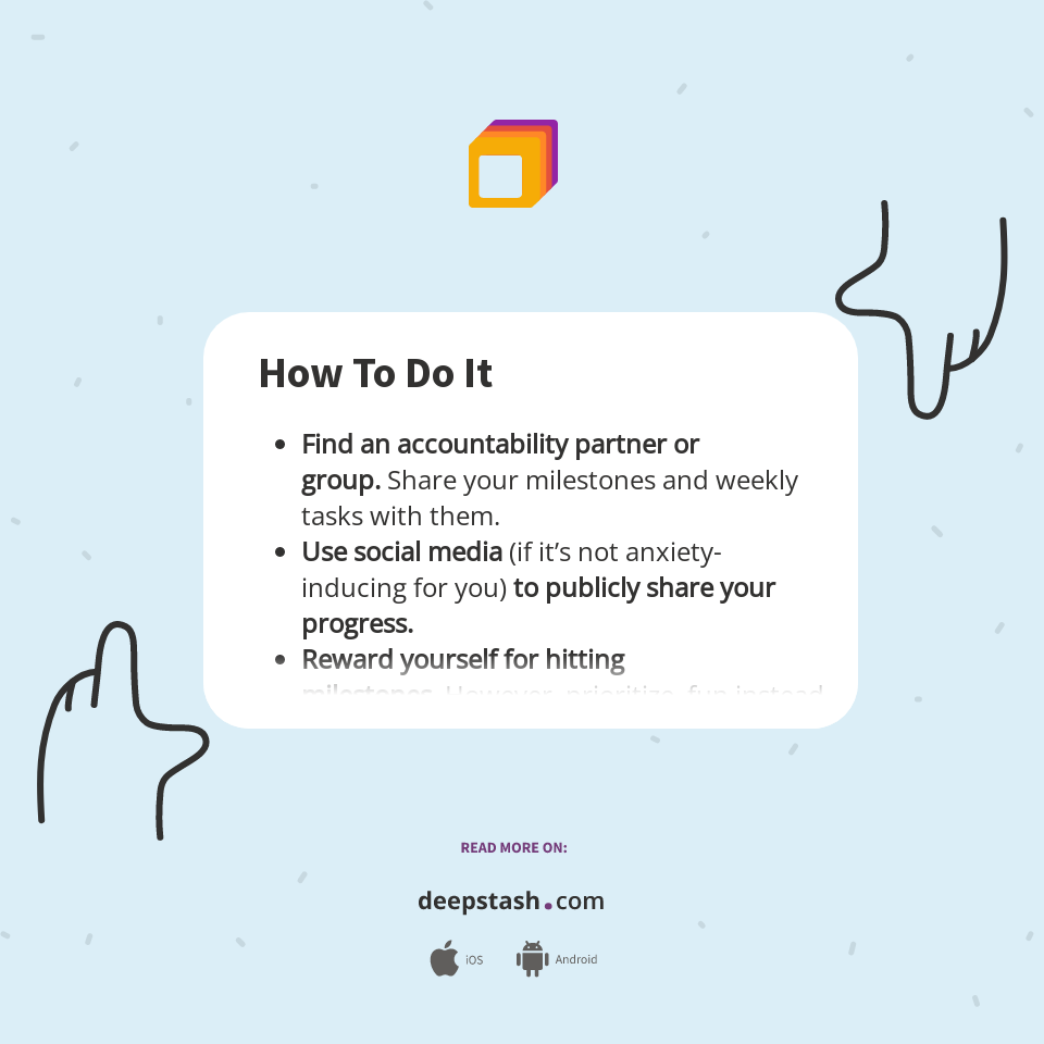 How To Do It - Deepstash