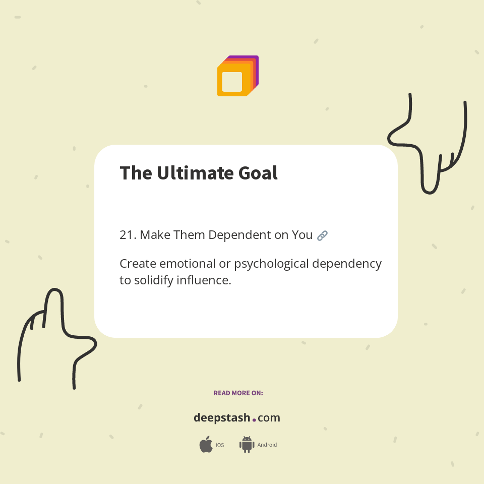 The Ultimate Goal - Deepstash