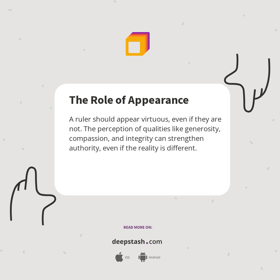 The Role of Appearance - Deepstash