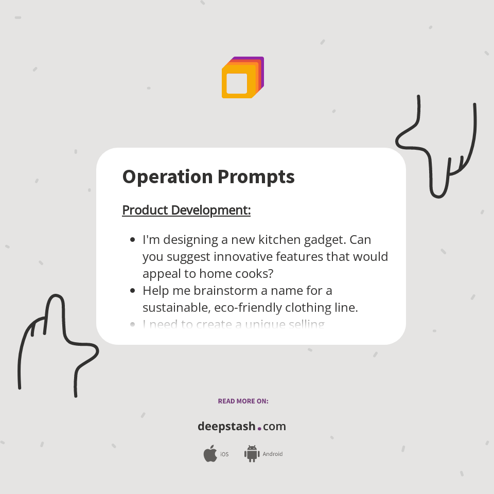 Operation Prompts - Deepstash