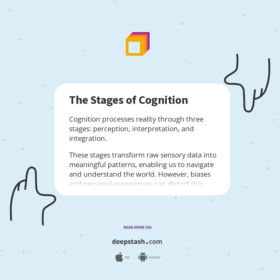 The Stages of Cognition - Deepstash
