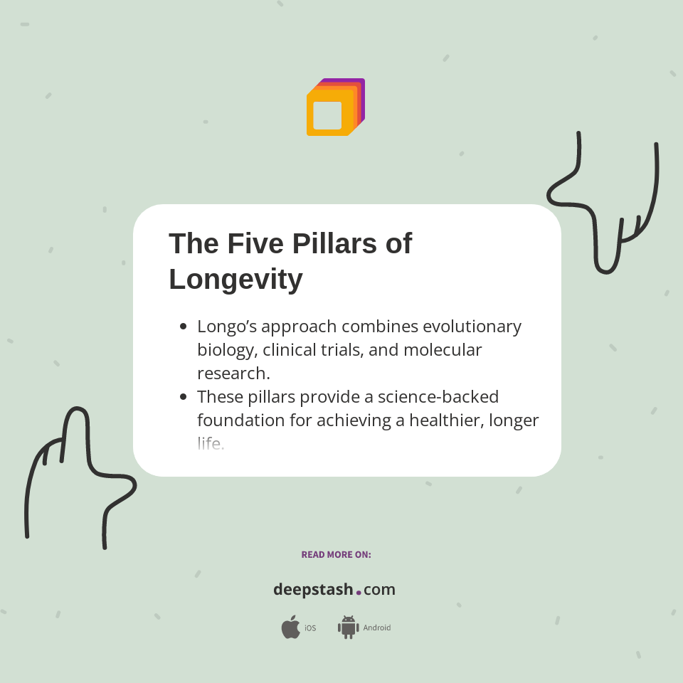 The Five Pillars of Longevity - Deepstash
