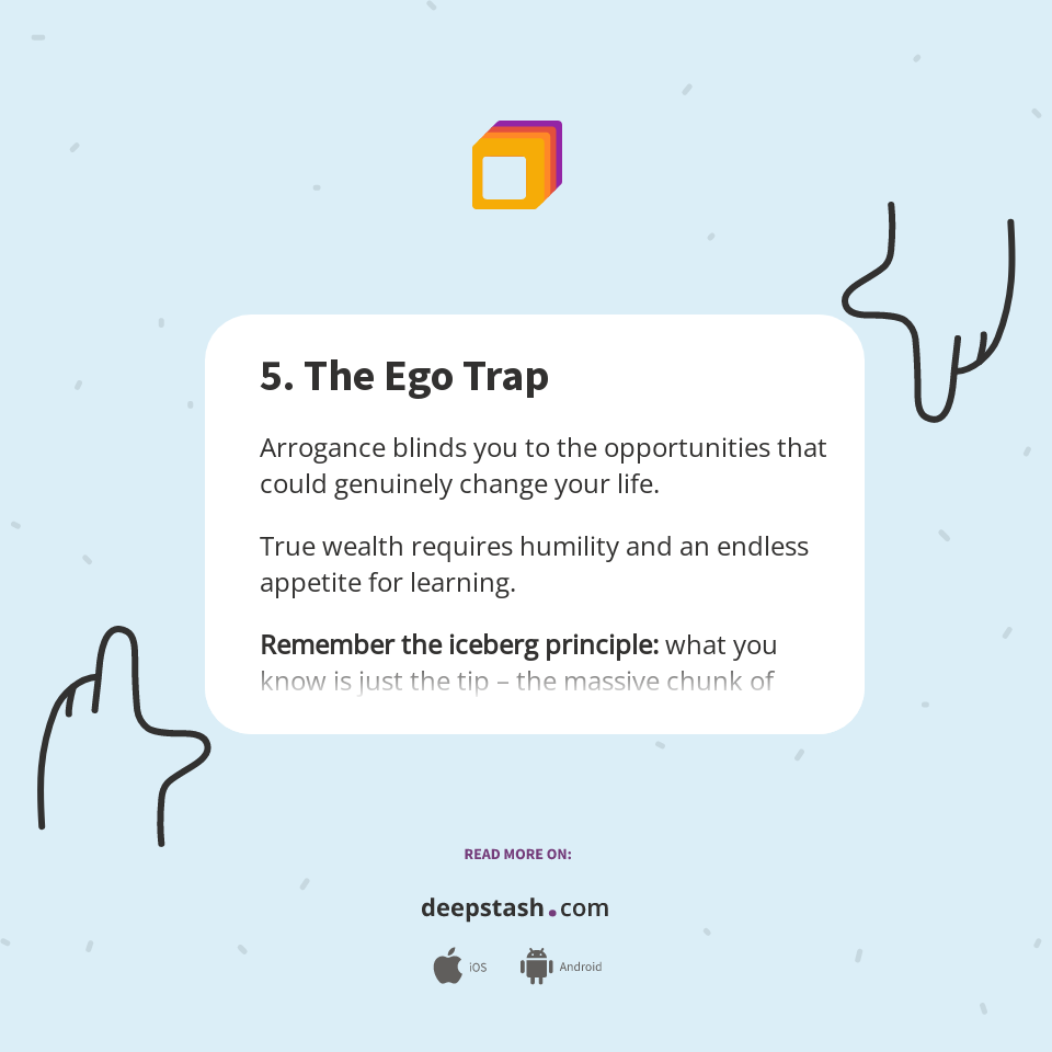 5. The Ego Trap - Deepstash