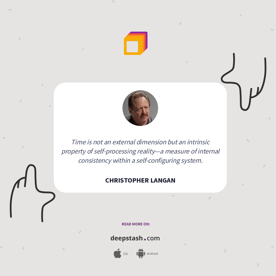 Quote by CHRISTOPHER LANGAN - Deepstash