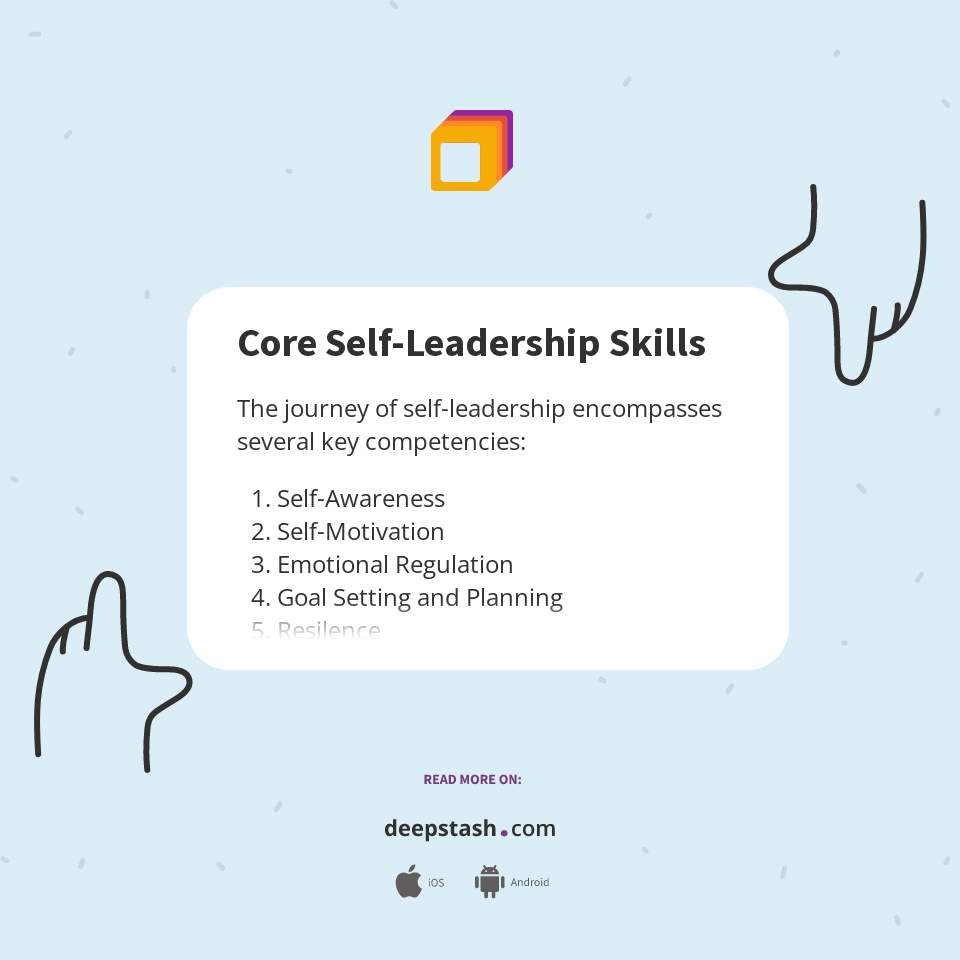 Core Self-Leadership Skills - Deepstash