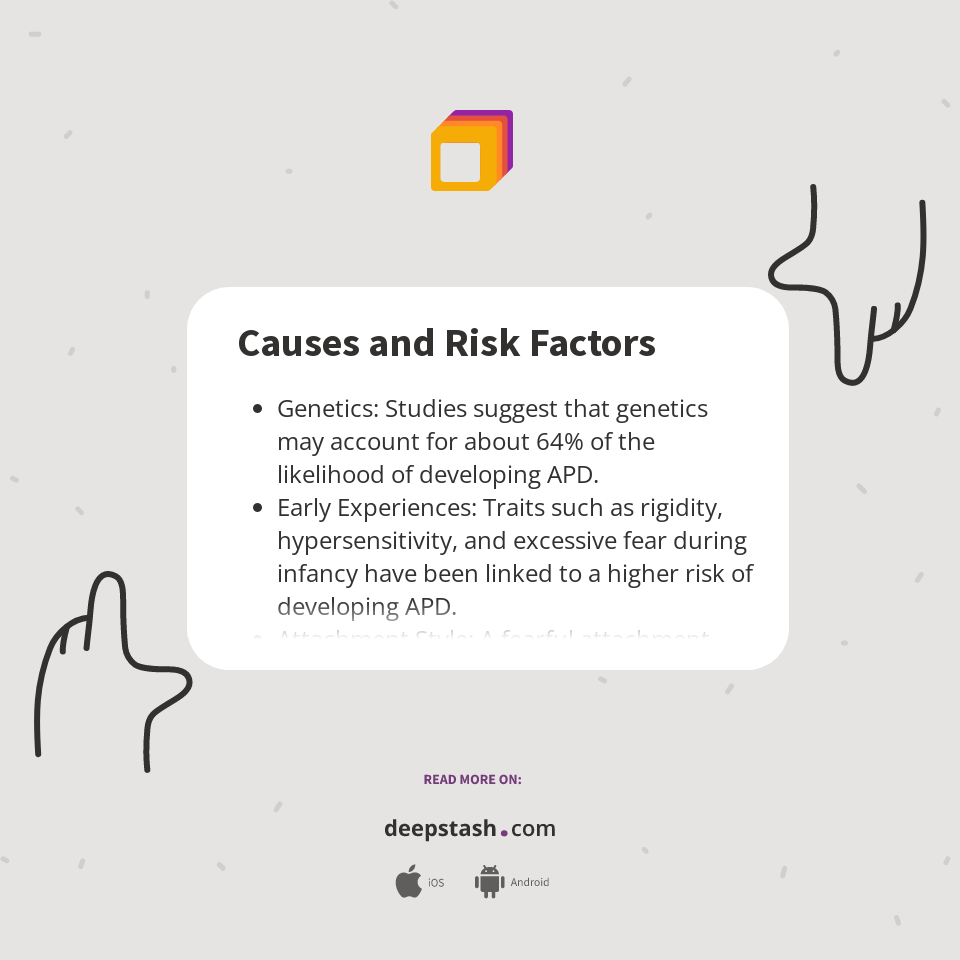 Causes and Risk Factors - Deepstash