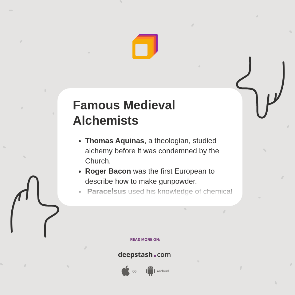 Famous Medieval Alchemists - Deepstash