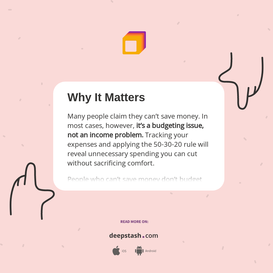 Why It Matters - Deepstash