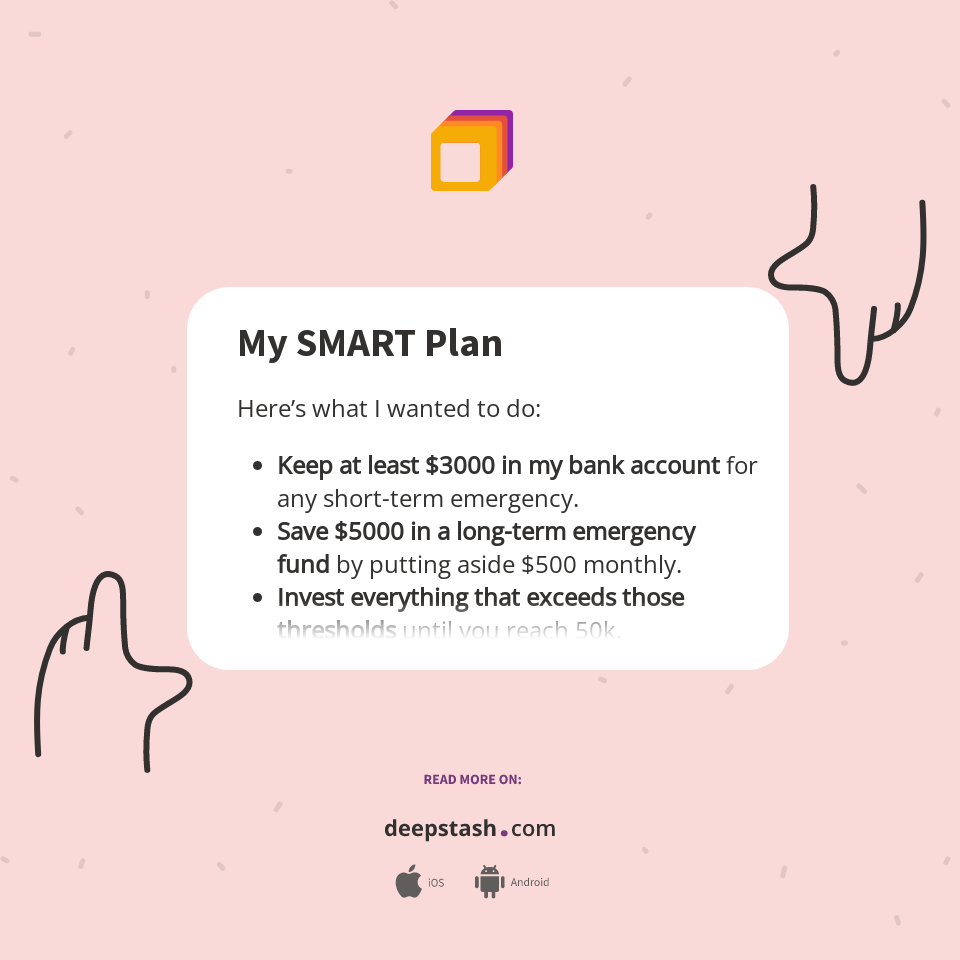My SMART Plan - Deepstash