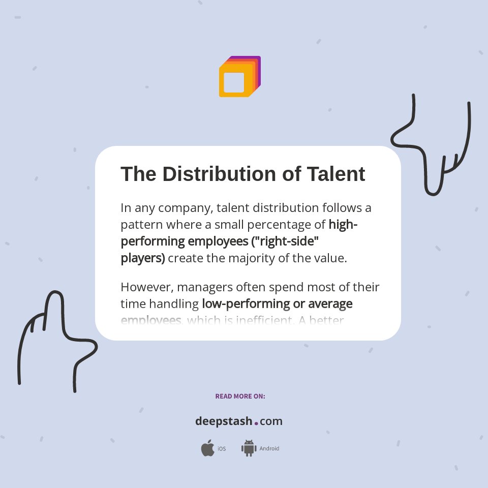 The Distribution of Talent - Deepstash