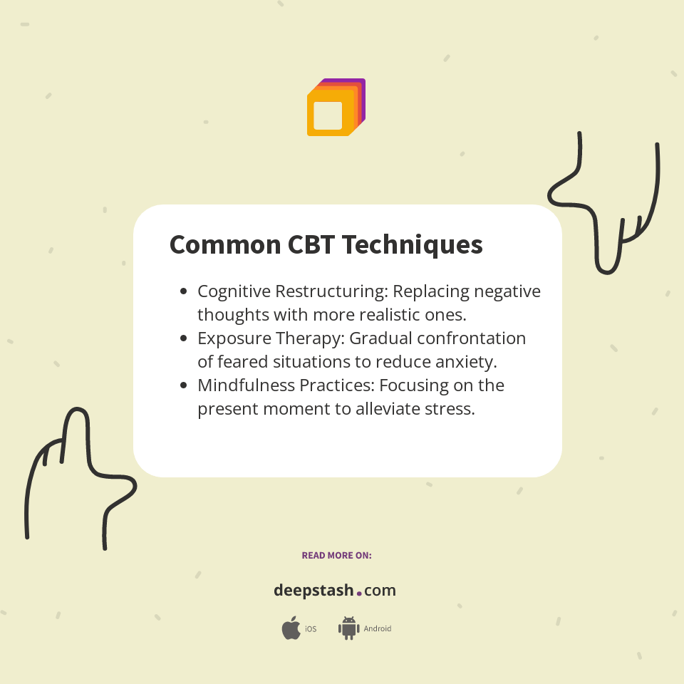 Common CBT Techniques - Deepstash
