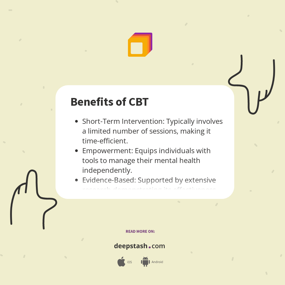 Benefits of CBT - Deepstash