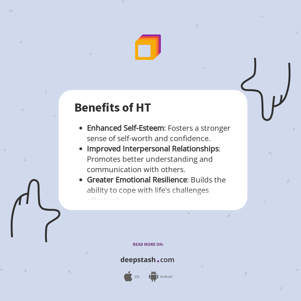 Benefits of HT - Deepstash