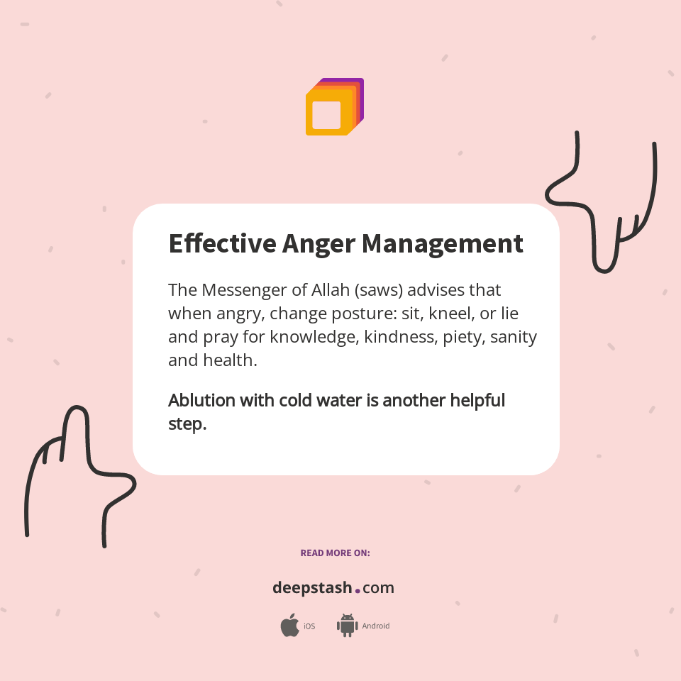 Effective Anger Management - Deepstash