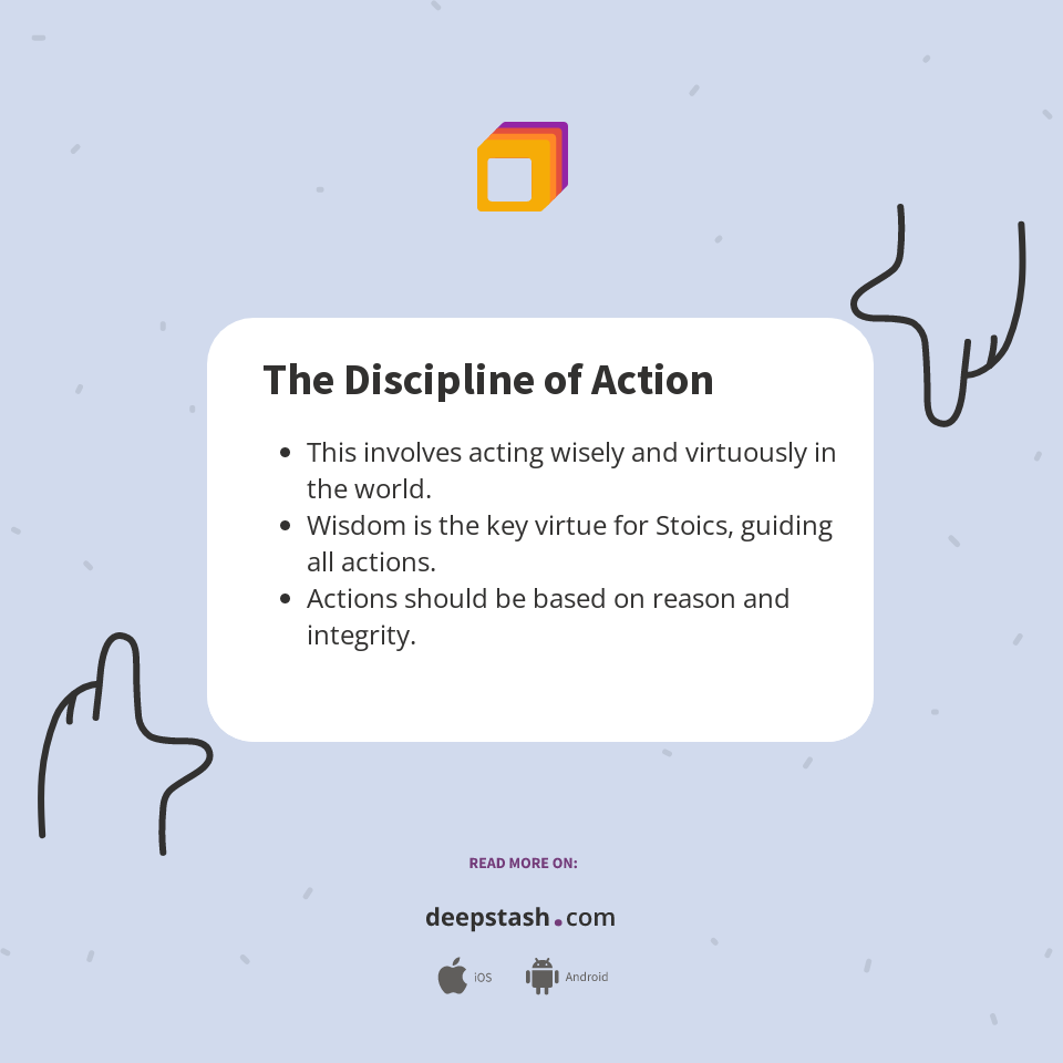 The Discipline of Action - Deepstash