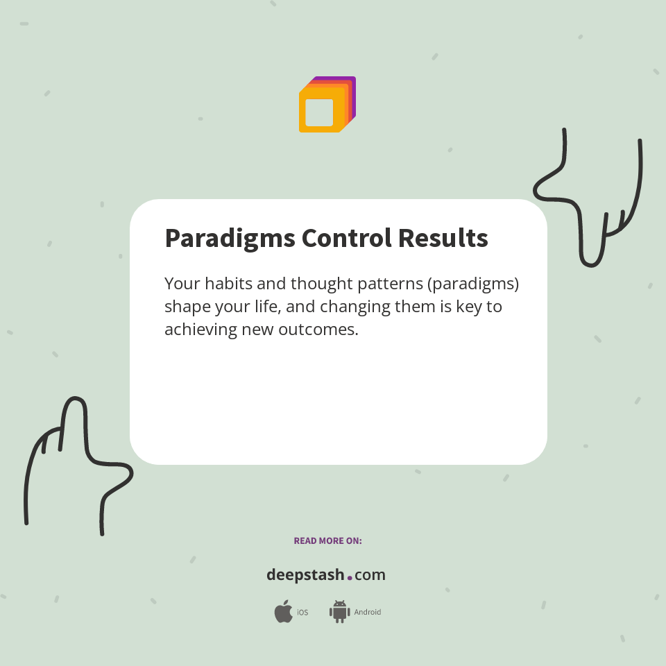 Paradigms Control Results - Deepstash