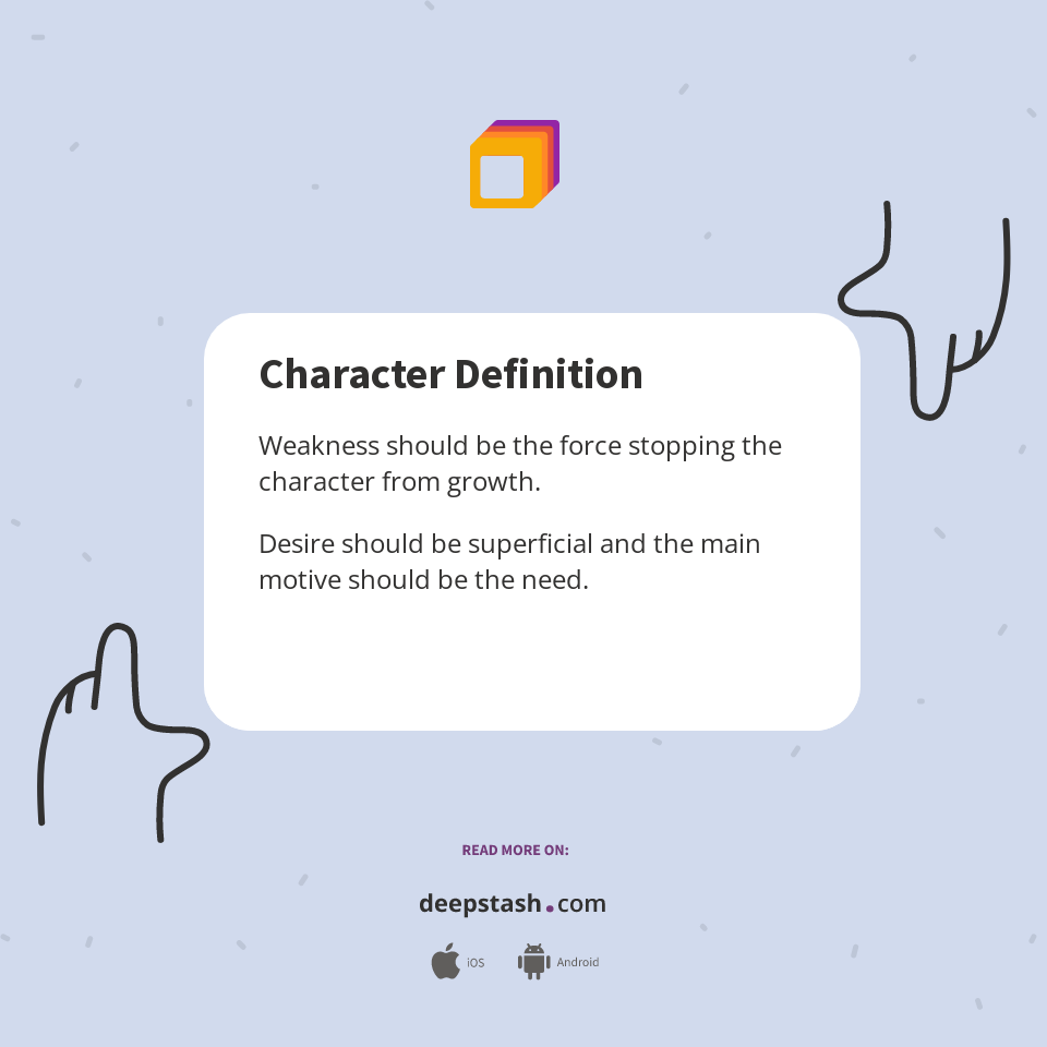 Character Definition - Deepstash