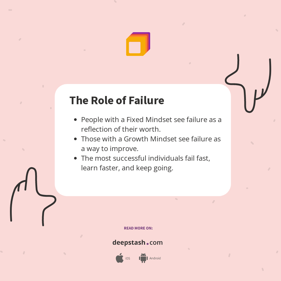 The Role of Failure - Deepstash