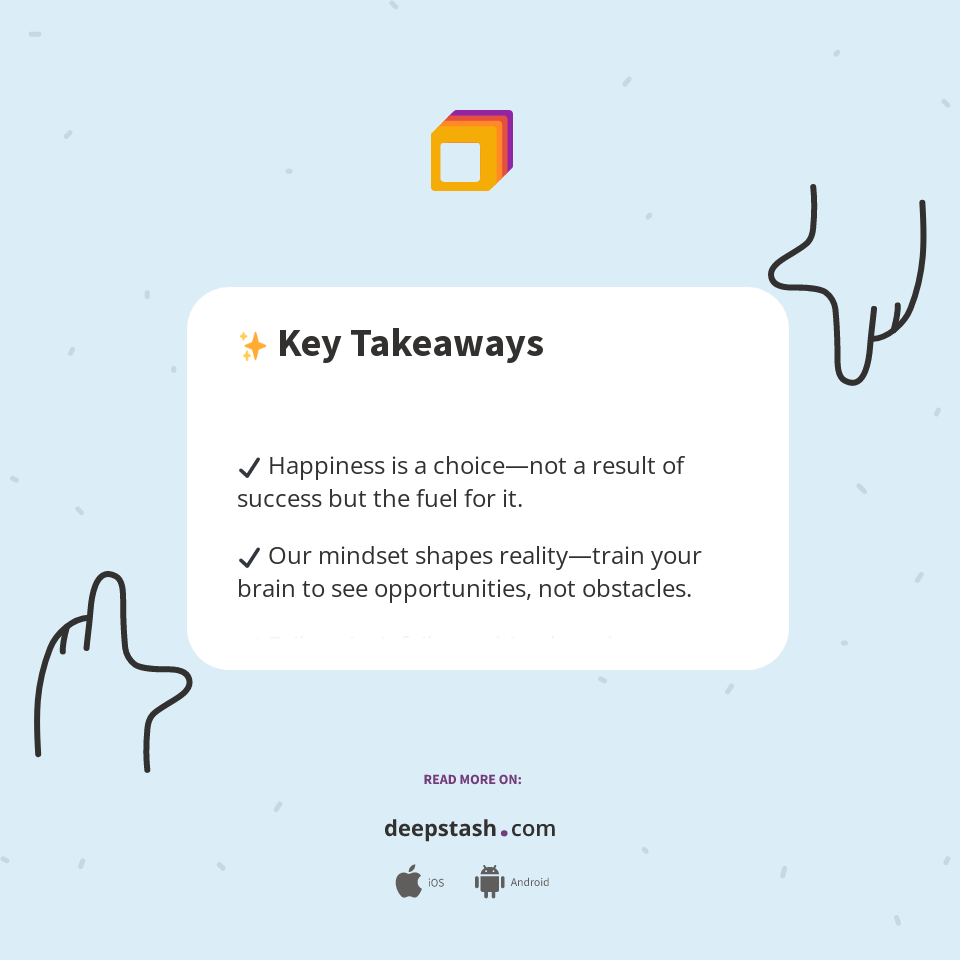 Key Takeaways - Deepstash