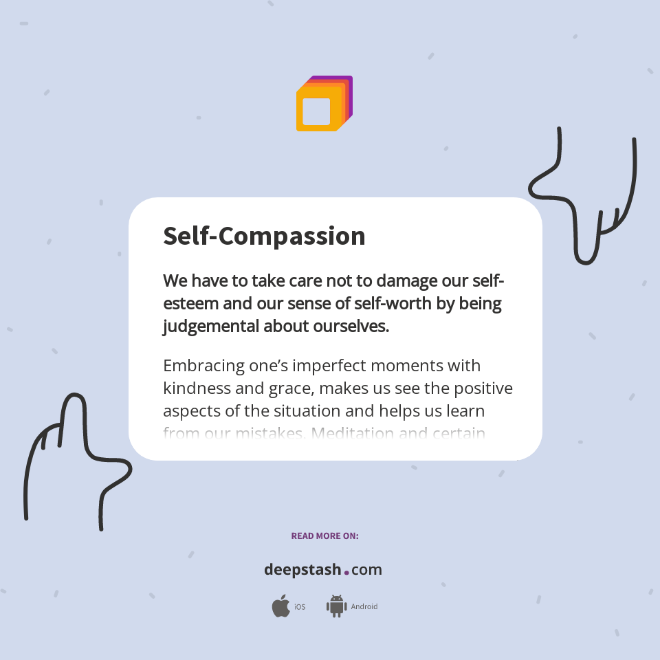 Self-Compassion - Deepstash