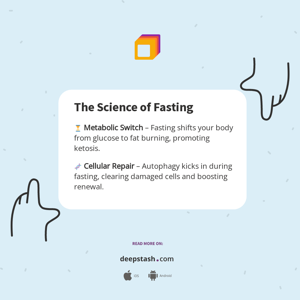 The Science of Fasting - Deepstash