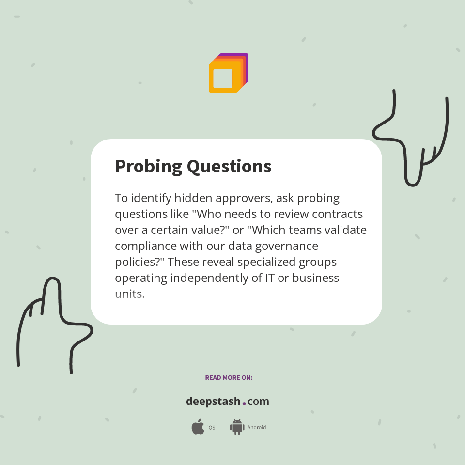 Probing Questions - Deepstash