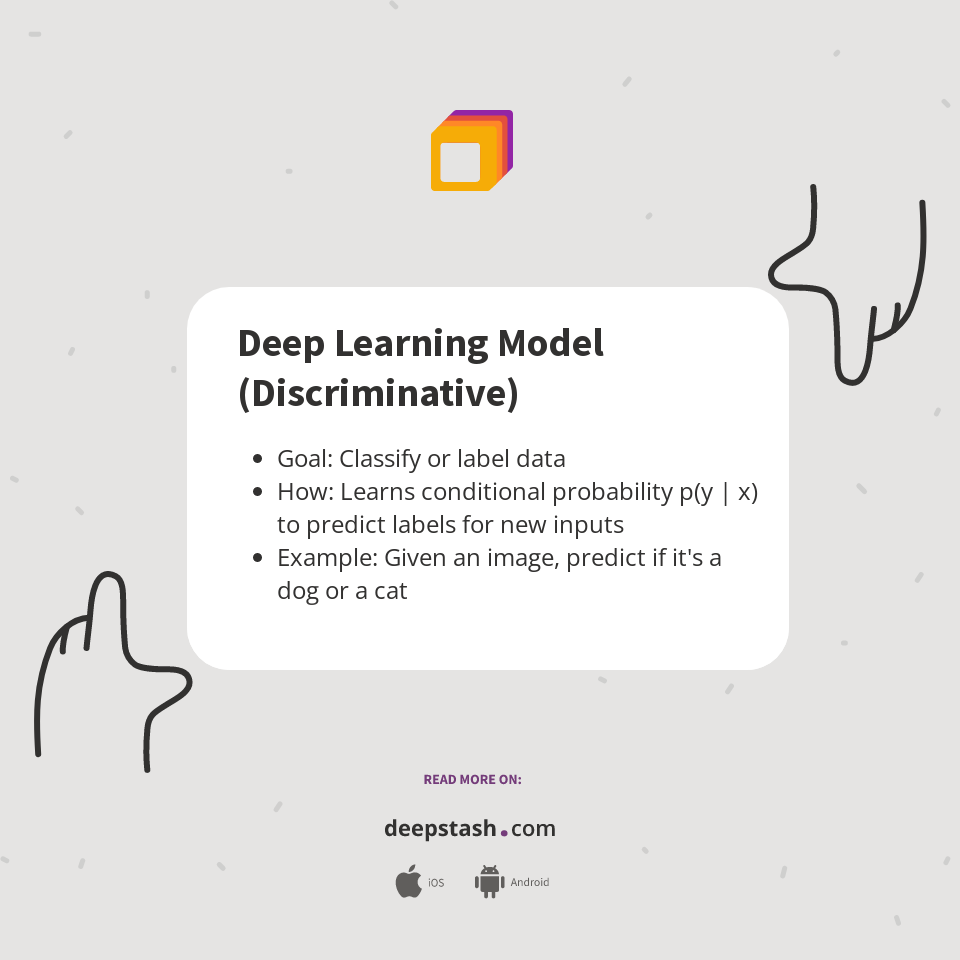 Deep Learning Model (Discriminative) - Deepstash