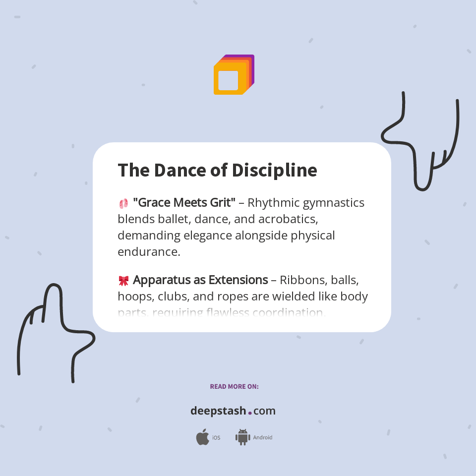 The Dance of Discipline - Deepstash